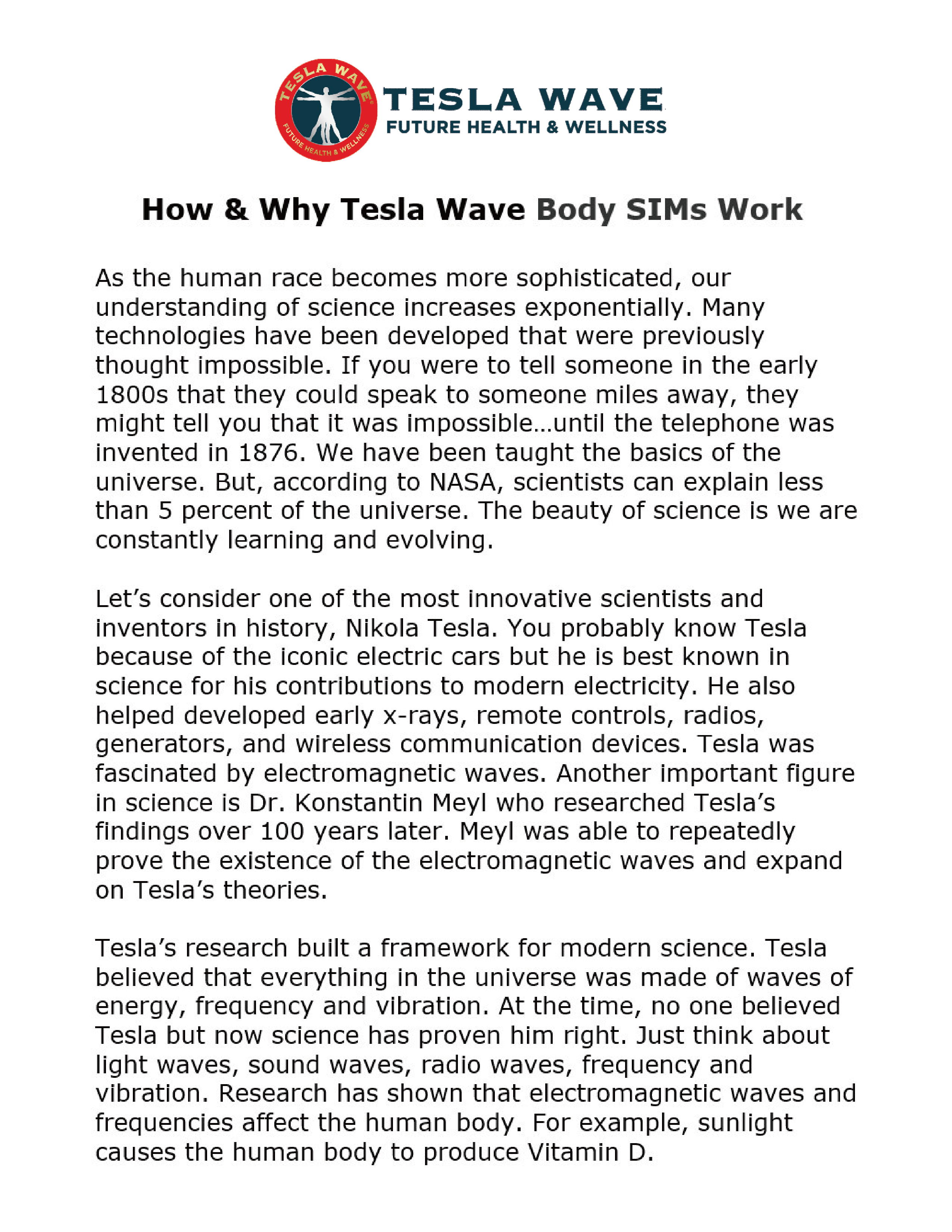 Tesla Wave LLC